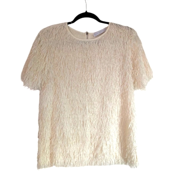 Endless Rose | Tops | Fringe Textured Top | Poshmark